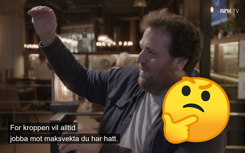 Eit feitt liv: Skam dere NRK... Og oppriktig tusen takk! - Sandum.PT